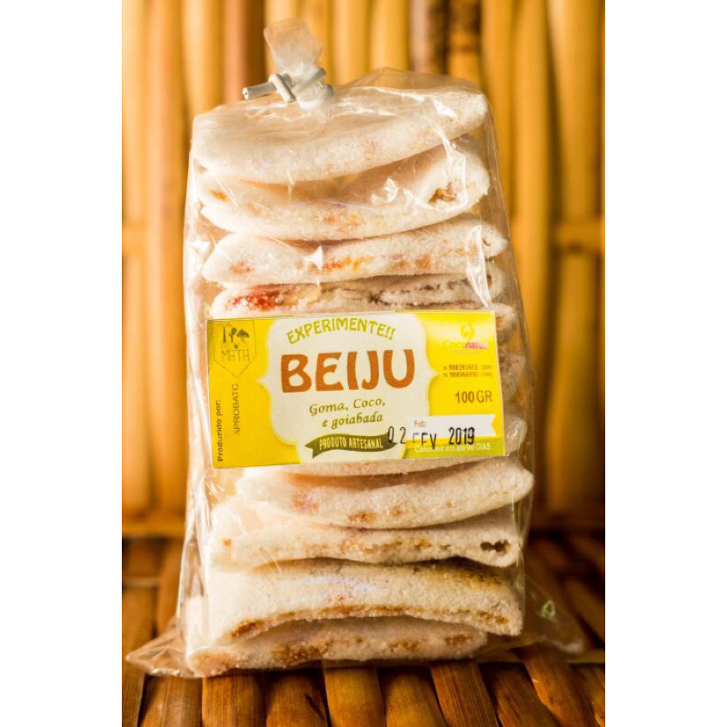 Beiju de Tapioca com Coco - 300g | Shopee Brasil