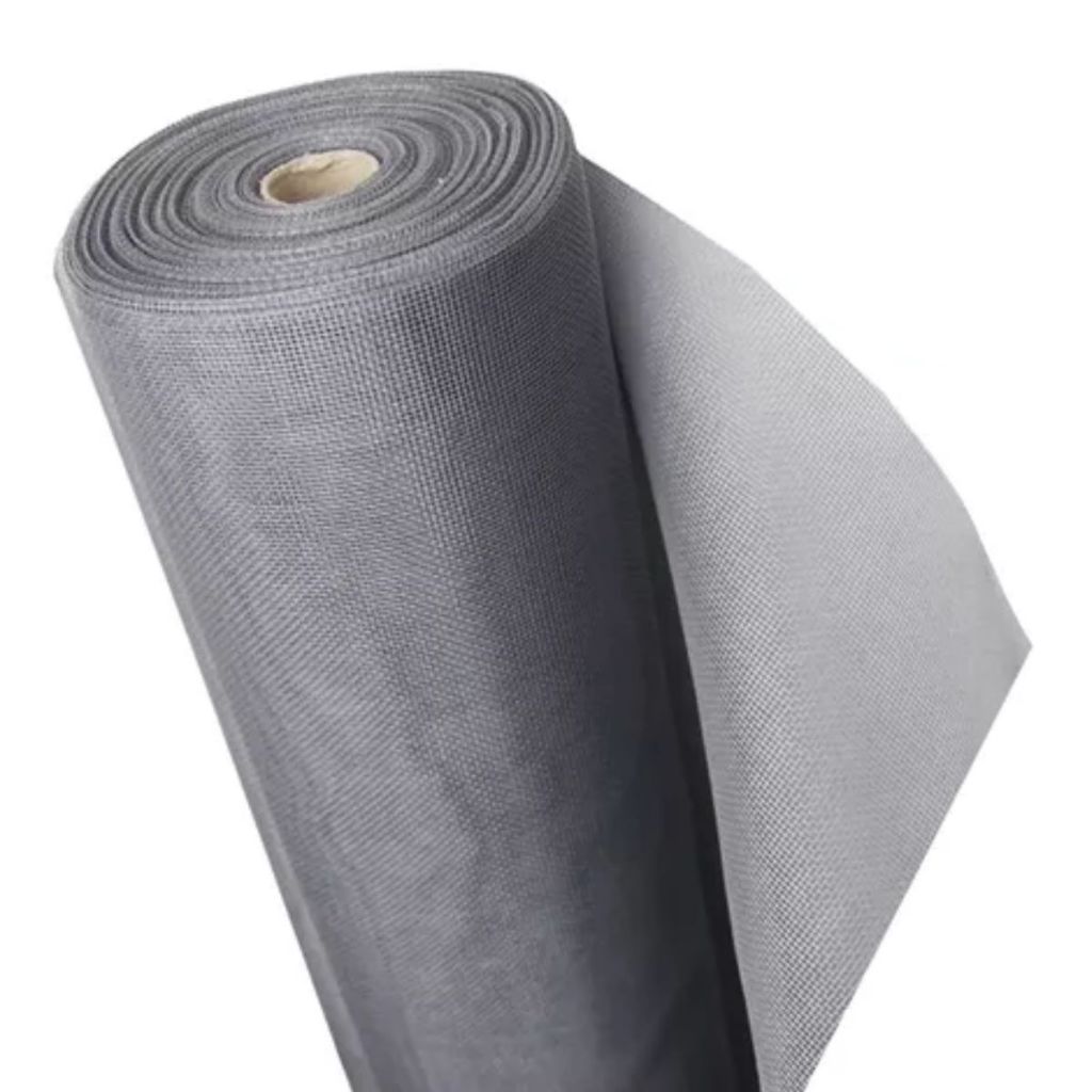 Rolo De Tela Rede Mosquiteira Para Janela Cinza Polietileno 1,50m X 1m ...
