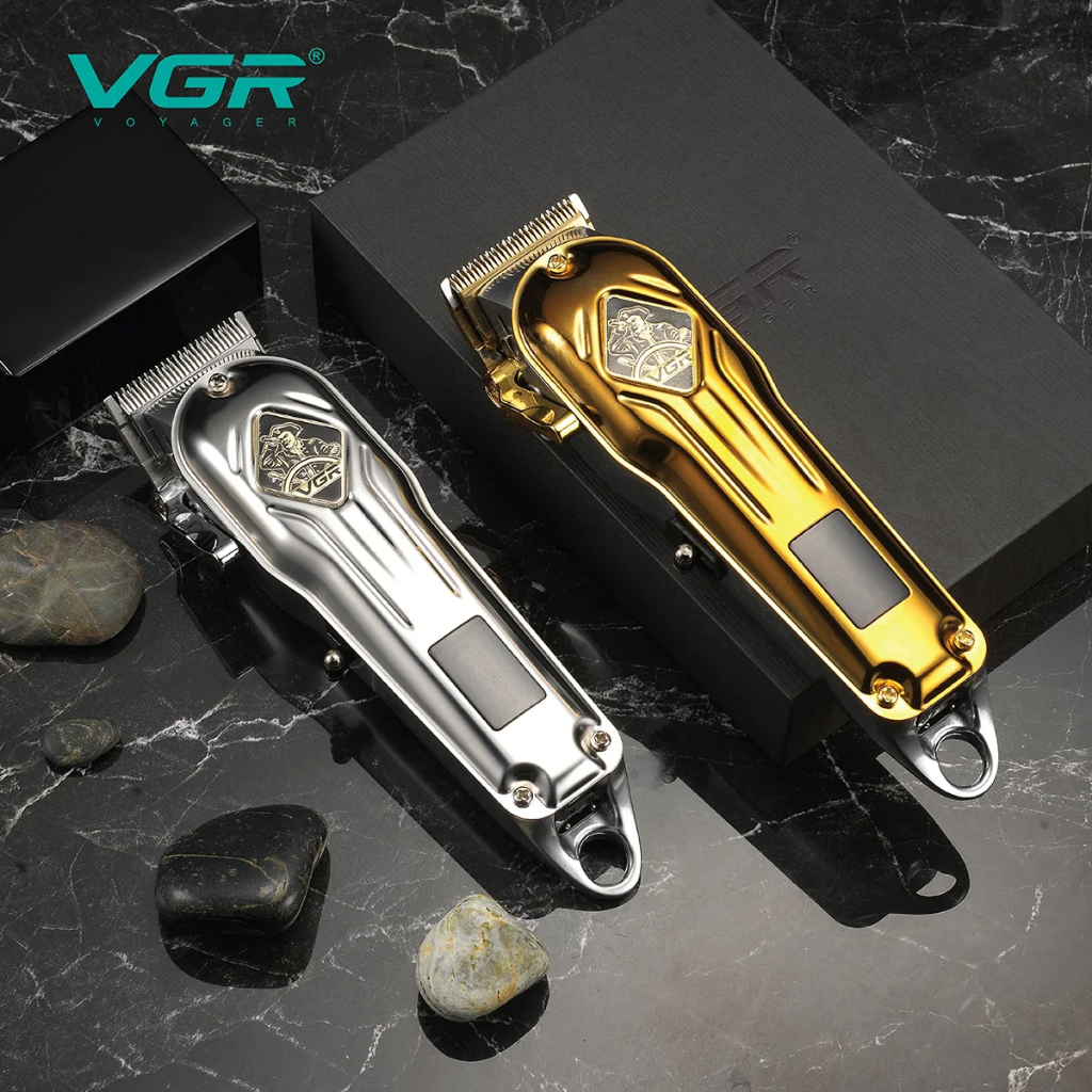 Máquina de Cortar Cabelo Profissional V-267 | VGR | Shopee Brasil