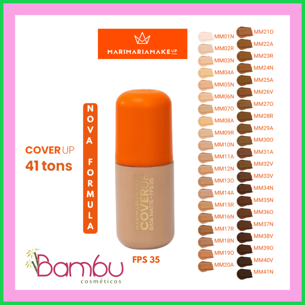 Base Mari Maria Cover Up Nova Formula | Shopee Brasil