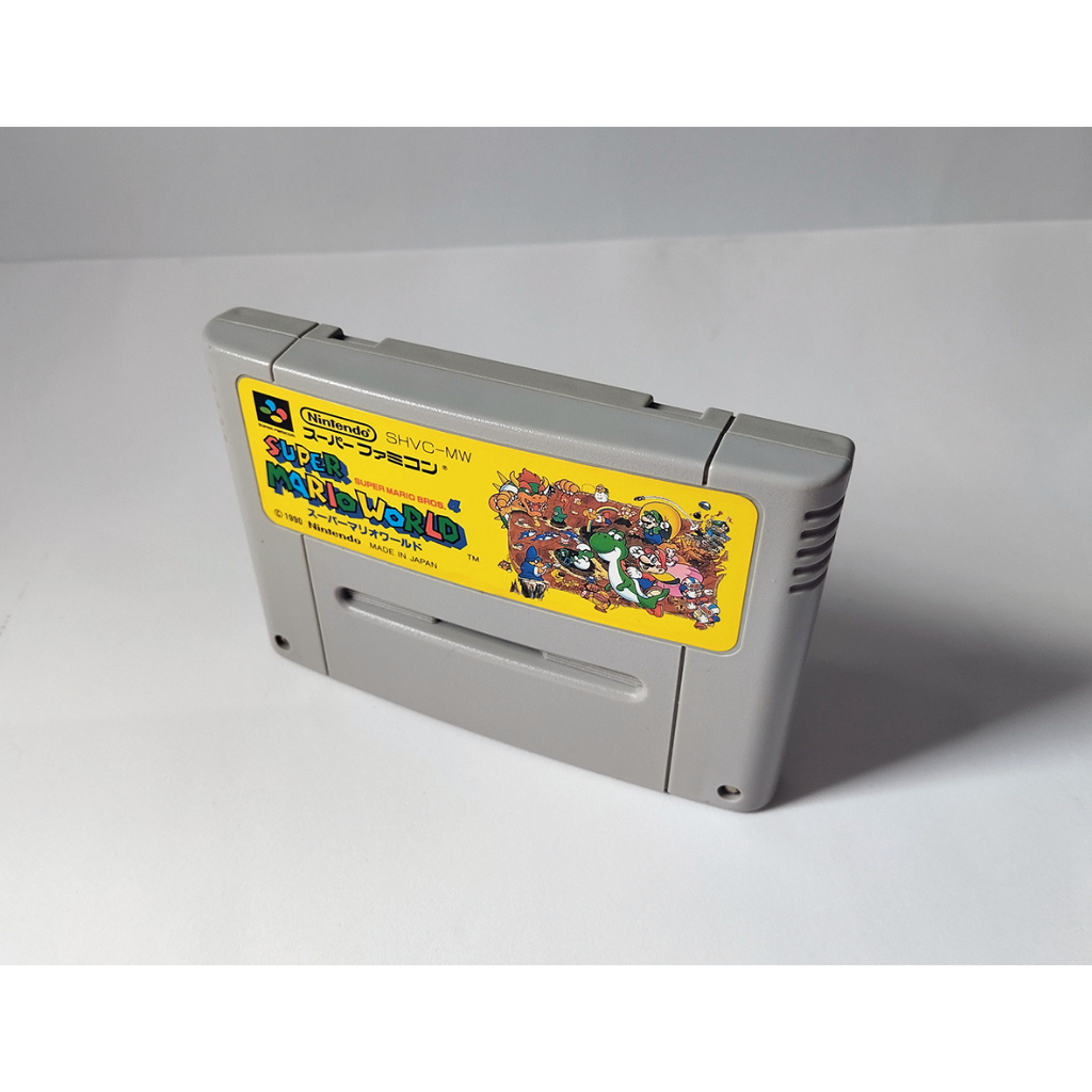Super Mario World – Original Super Nintendo (SNES/SFC) | Shopee Brasil