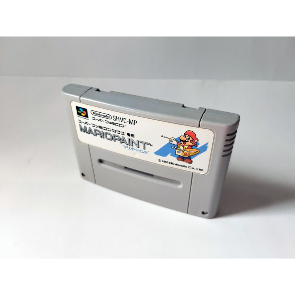 Mario Paint – Original Super Nintendo (SNES/SFC) | Shopee Brasil