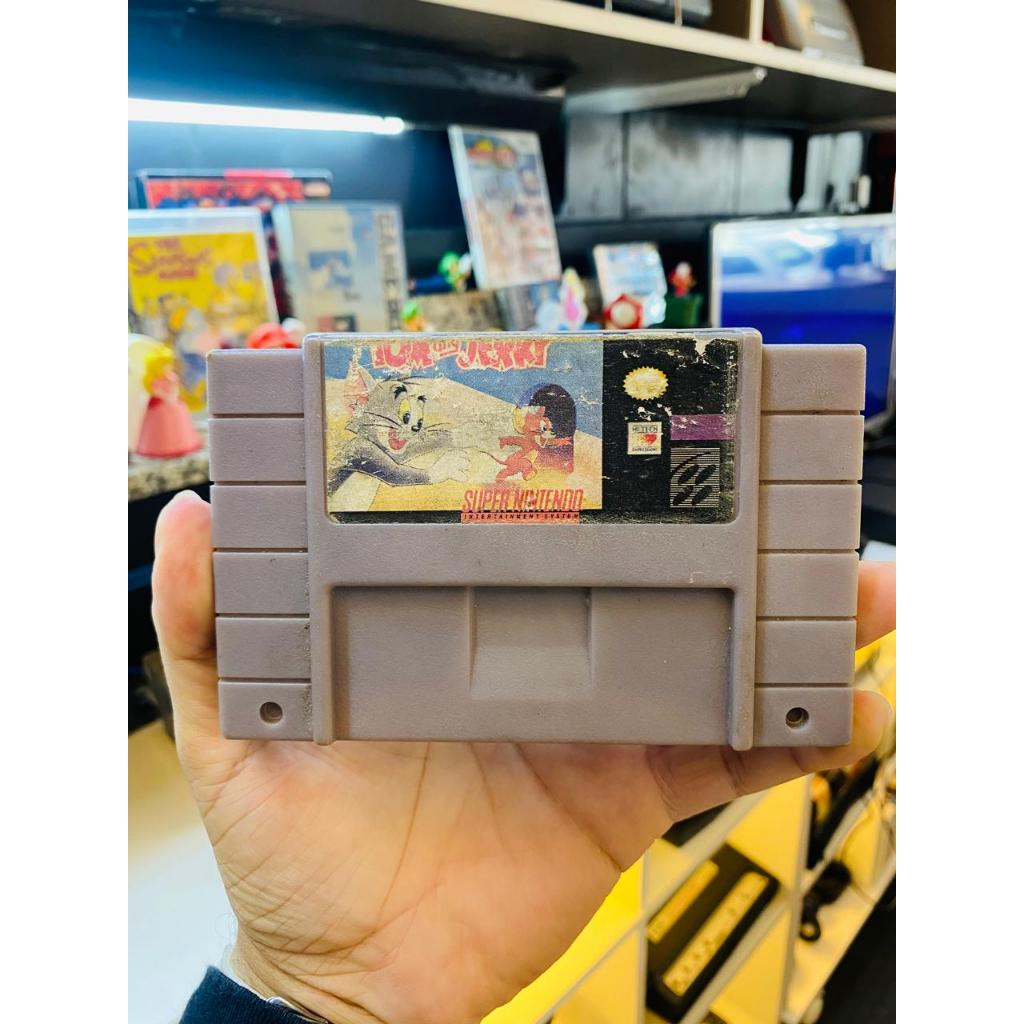 TOM AND JERRY - SUPER NINTENDO | Shopee Brasil