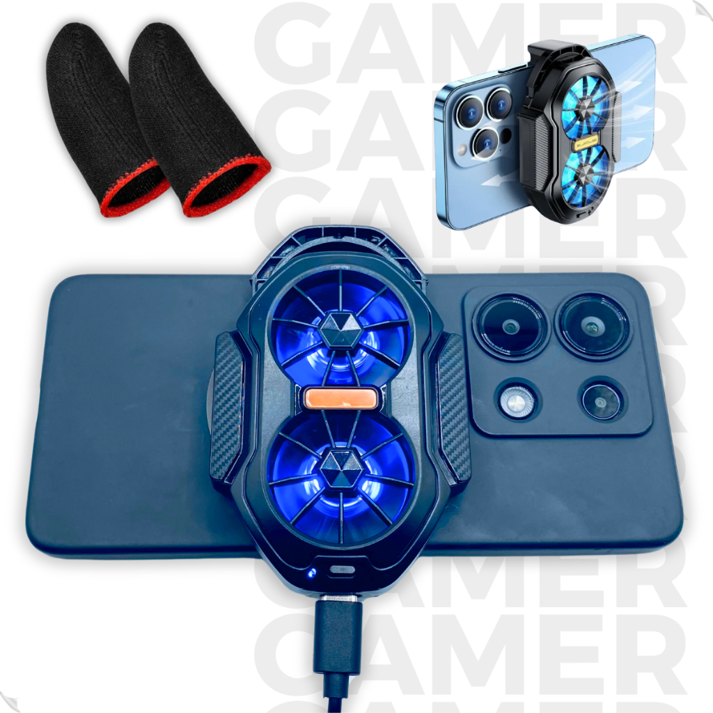 Cooler para celular Gamer LED / RGB Cooler celular | Shopee Brasil