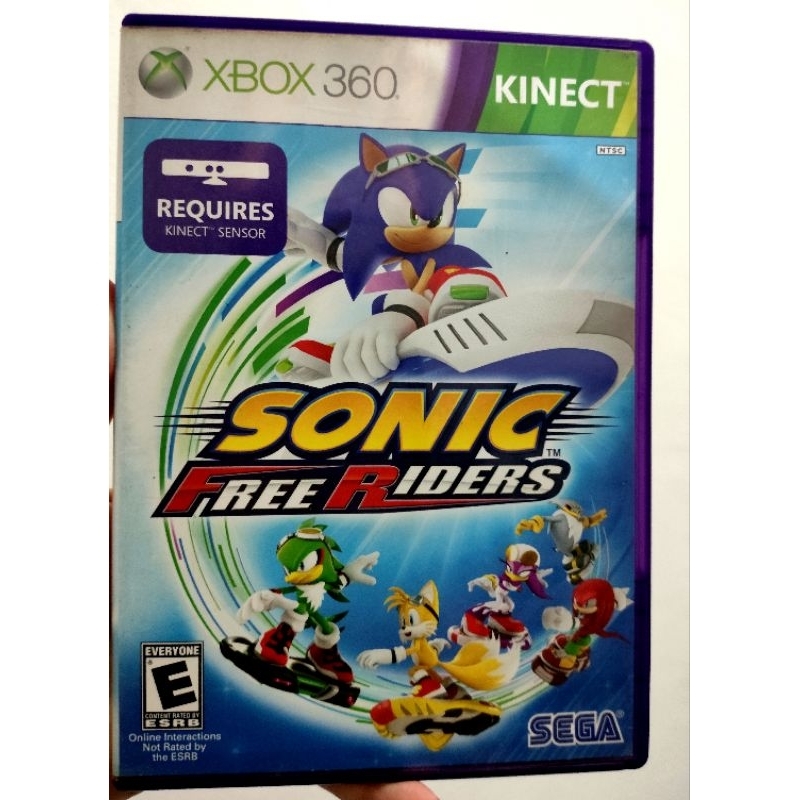 Jogo Sonic Free Riders para Kinect Original Xbox 360 | Shopee Brasil