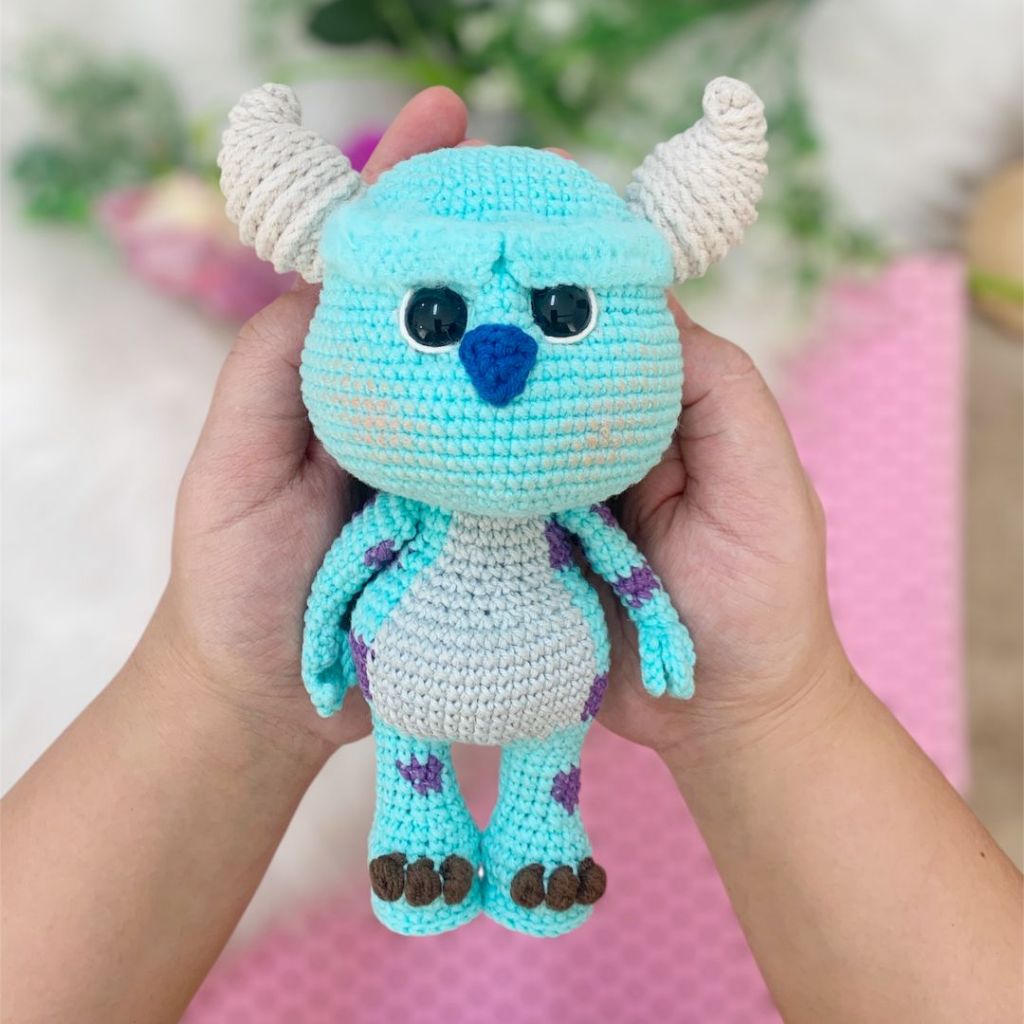 Sullivan Boneco De Amigurumi Personagem Filme Monstros S.a. | Shopee Brasil