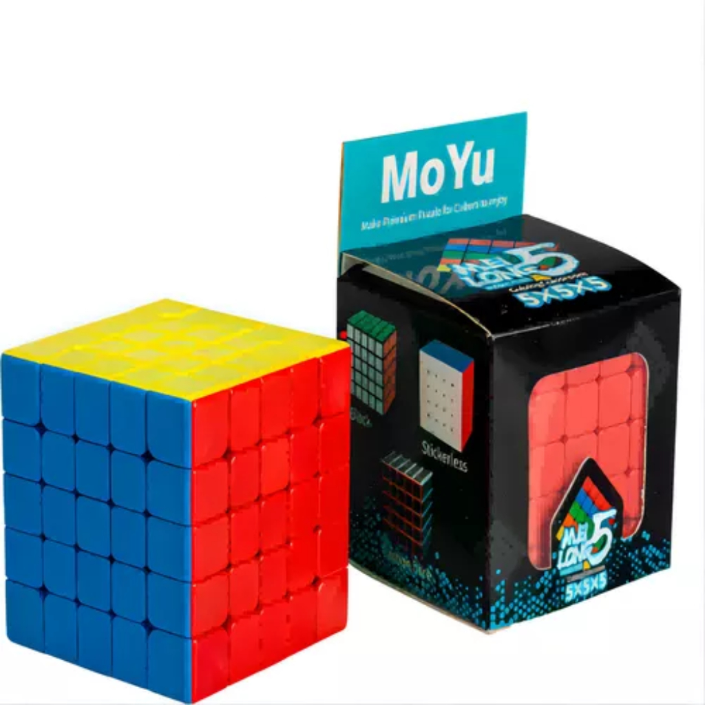 Cubo Magico Profissional Moyu Meilong Sem Adesivo 5x5 | Shopee Brasil