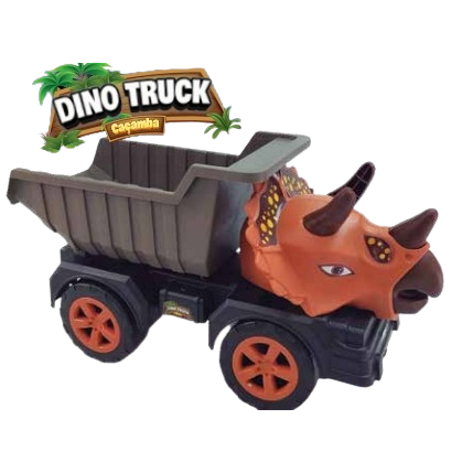 Brinquedo Dino Car Truck Caminhão Caçamba Basculante Dinossauro ...