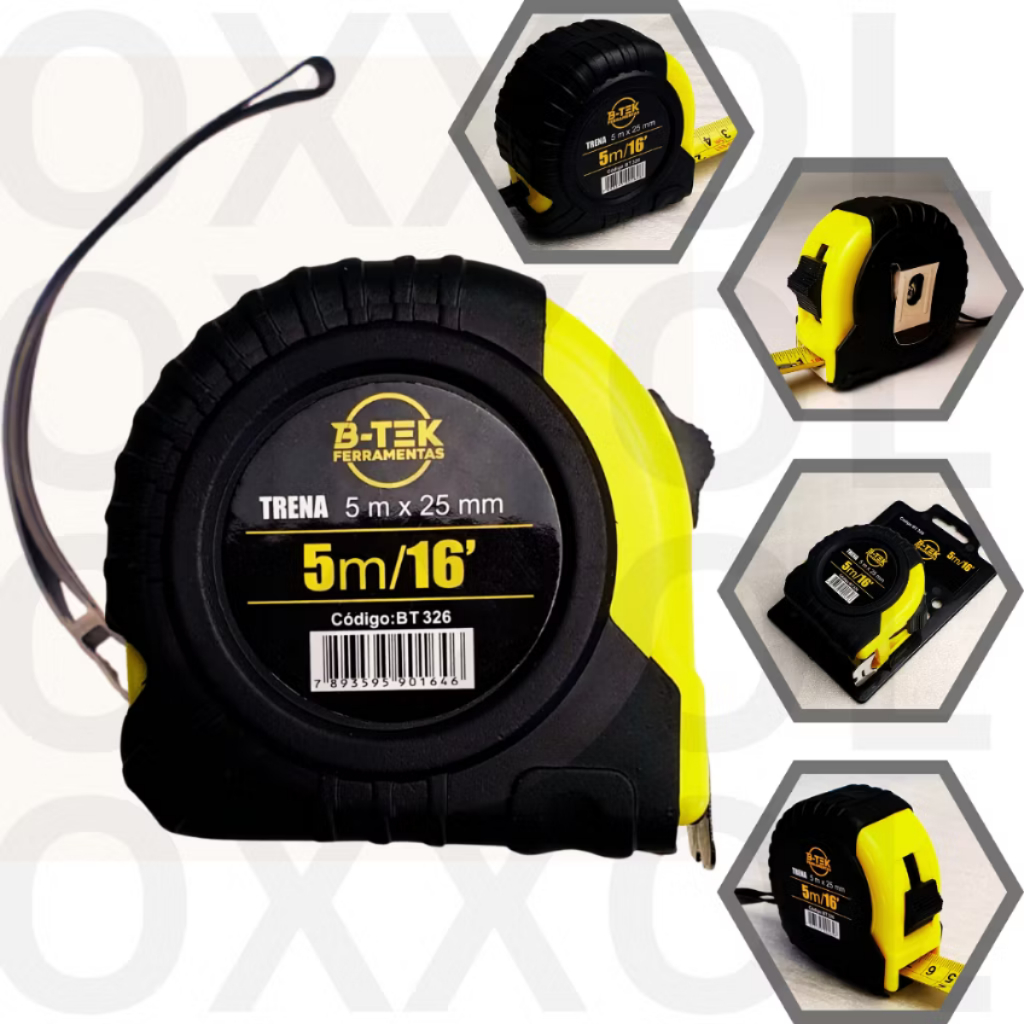 Trena Emborrachada 5m 25mm Média anatômica Profissional | Shopee Brasil