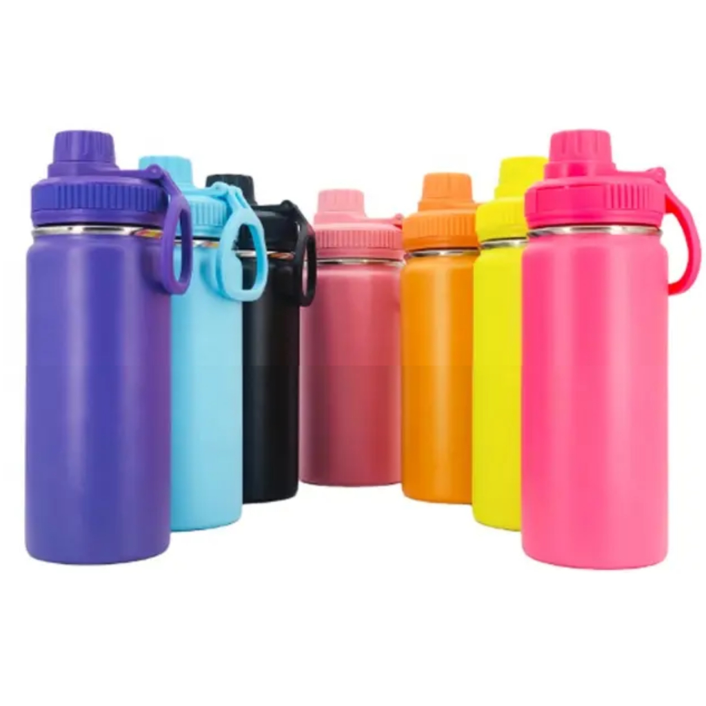 Garrafa Térmica Inox 600ml Antivazamento 24H Quente 18H Gelado Envio 24H | Shopee Brasil