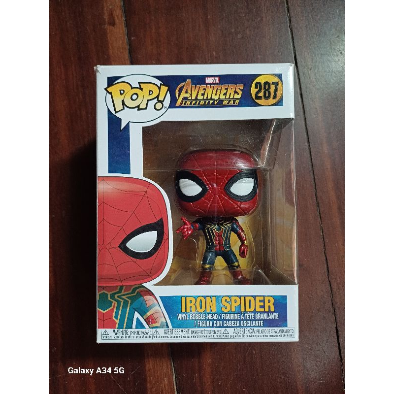 Funko Pop Homem Aranha 287 - Vingadores Iron Spider (usado) | Shopee Brasil