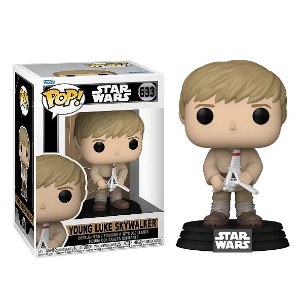 Funko Pop Star Wars Young Luke Skywalker 633 | Shopee Brasil