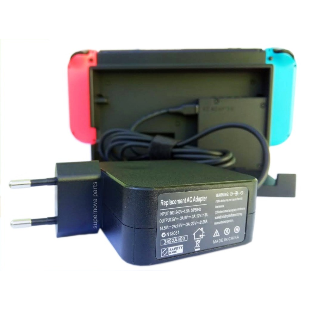 Fonte Carregador para Dock Nintendo Switch V1 V2 Oled Lite ( espelha a imagem na TV) | Shopee Brasil