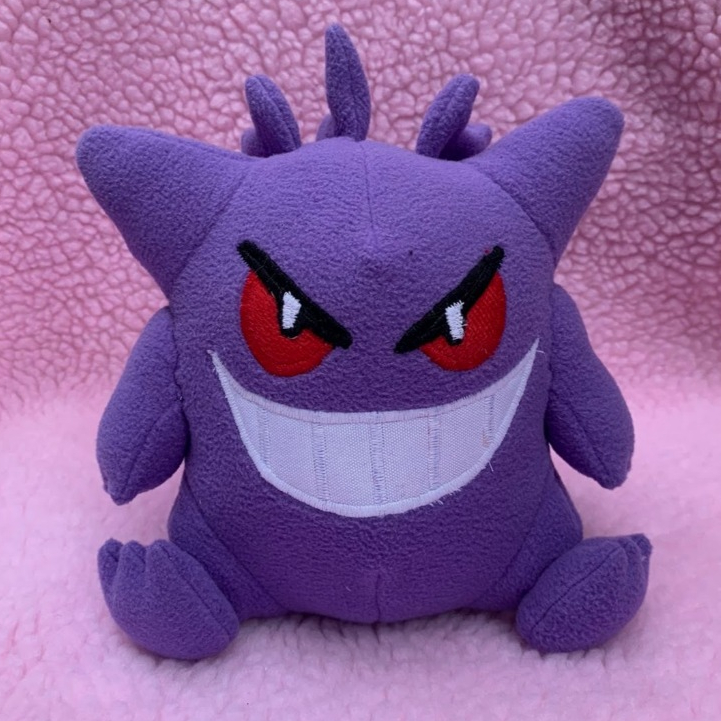Gengar Pokemon Pelúcia Artesanal | Shopee Brasil