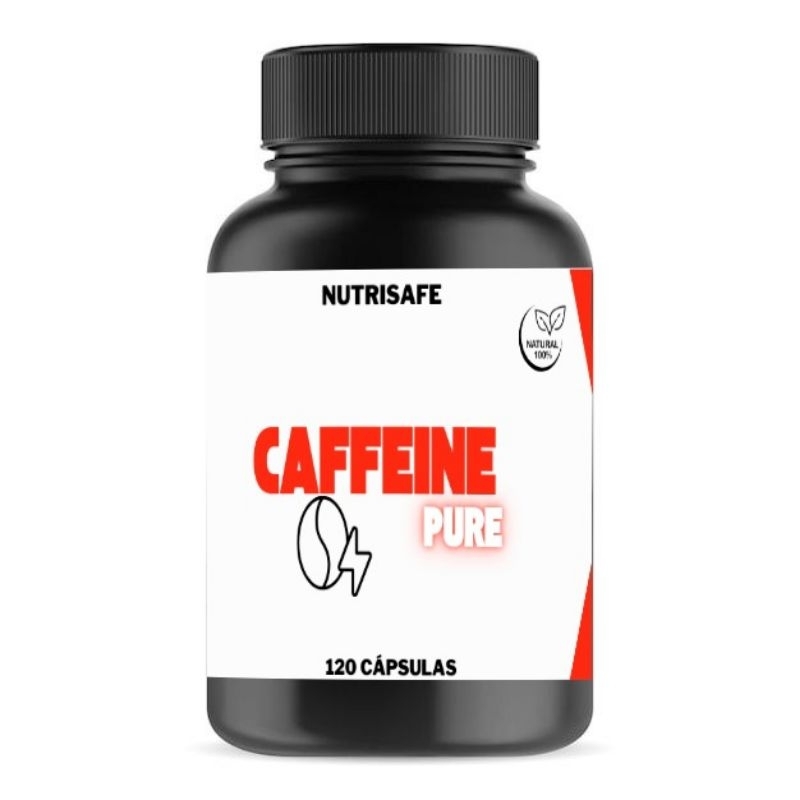 Cafeína 500 mg 120 Cápsulas NutriSafe | Shopee Brasil