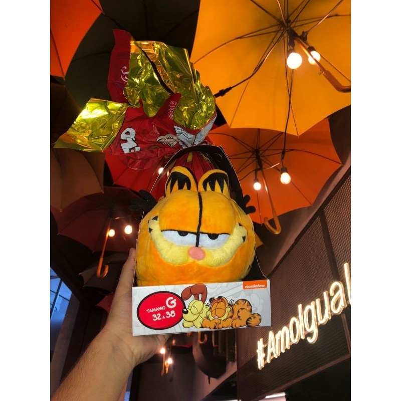 *OVO PANTUFA GARFIELD G (32 a 38)* | Shopee Brasil