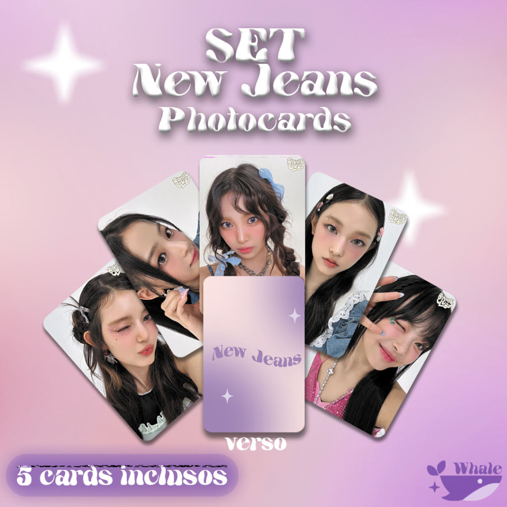 Photocards New Jeans for Free HANNI HAERIN MINJI HYEIN DANIELLE SELCA ...