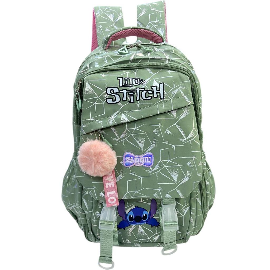 Mochila Escolar de Costas Bolsa do Stitch Modelo Premium | Shopee Brasil