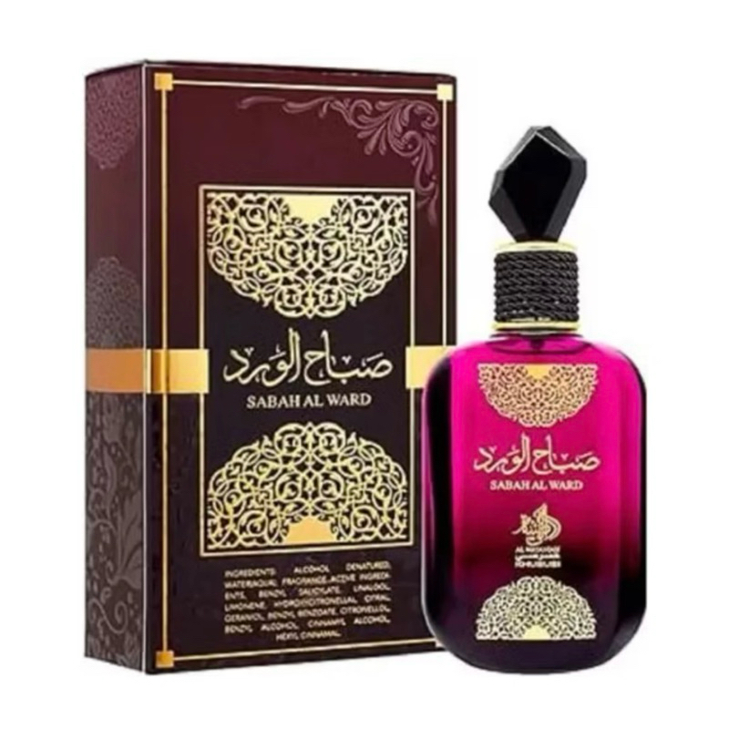 Perfume Sabah Al Ward Al Wataniah Eau De Parfum 100 ml | Shopee Brasil