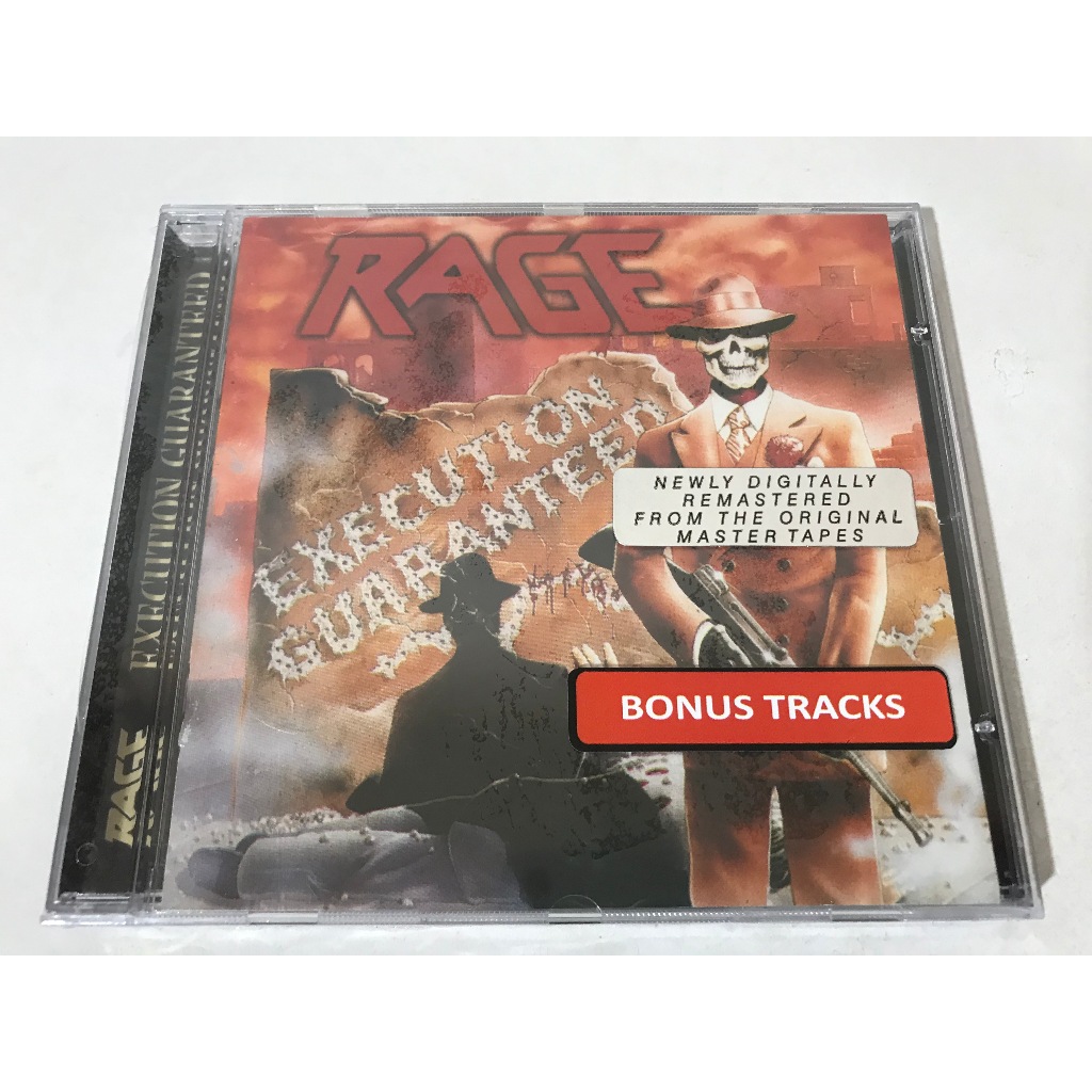 Rage - Execution Guaranteed CD Novo Lacrado de Fabrica (06 Bonus ...