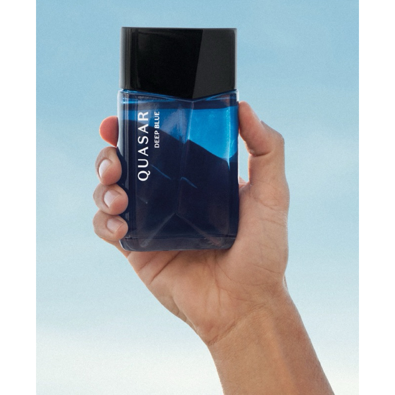 Quasar Deep Blue Desodorante Colônia 100ml | Shopee Brasil