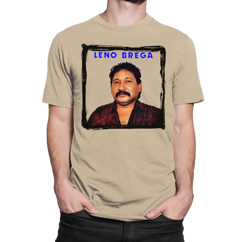 Camiseta Básica Leno Brega Meme 100% Algodão Manga Curta | Shopee Brasil