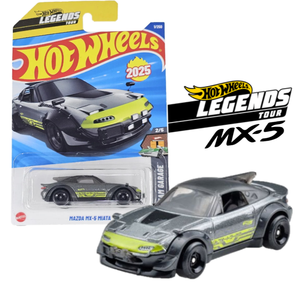 Hot Wheels Mazda MX-5 Miata Legends Tour | Shopee Brasil
