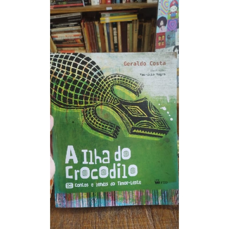 A ILHA DO CROCODILO - GERALDO COSTA | Shopee Brasil