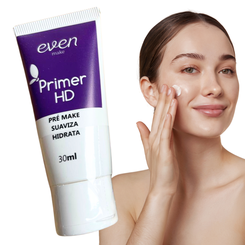 Primer Facial HD Even Make - Hidrata & Suaviza - 30ml | Shopee Brasil