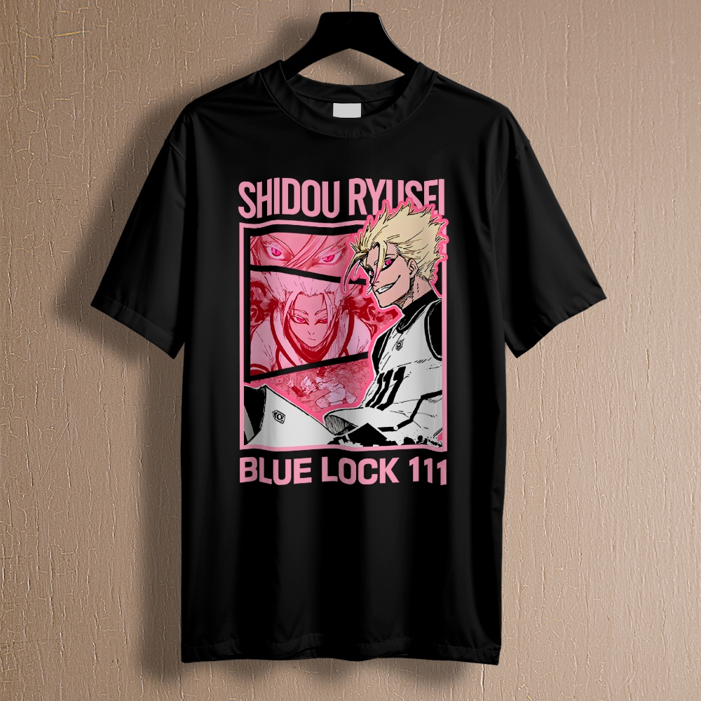 Camiseta Camisa Blue Lock Shidou Ryusei Atacante Jogo Futebol Anime REF ...