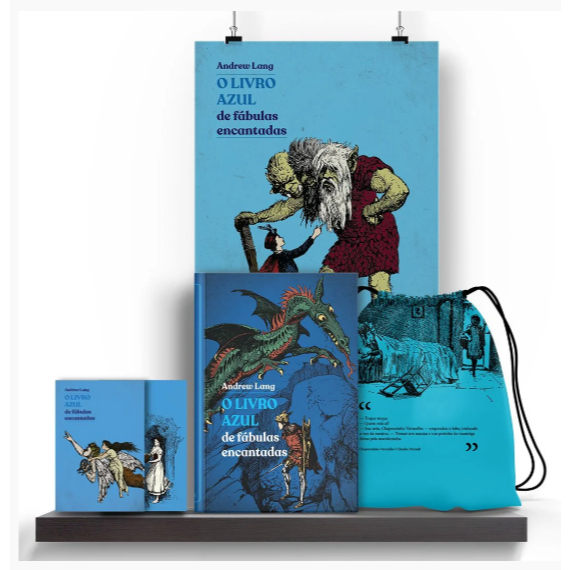 O Livro Azul de Fábulas Encantadas, Andrew Lang | Shopee Brasil
