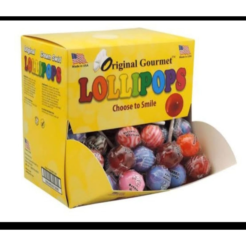 Display com 25 Pirulito Lollipops Gourmet Original | Shopee Brasil