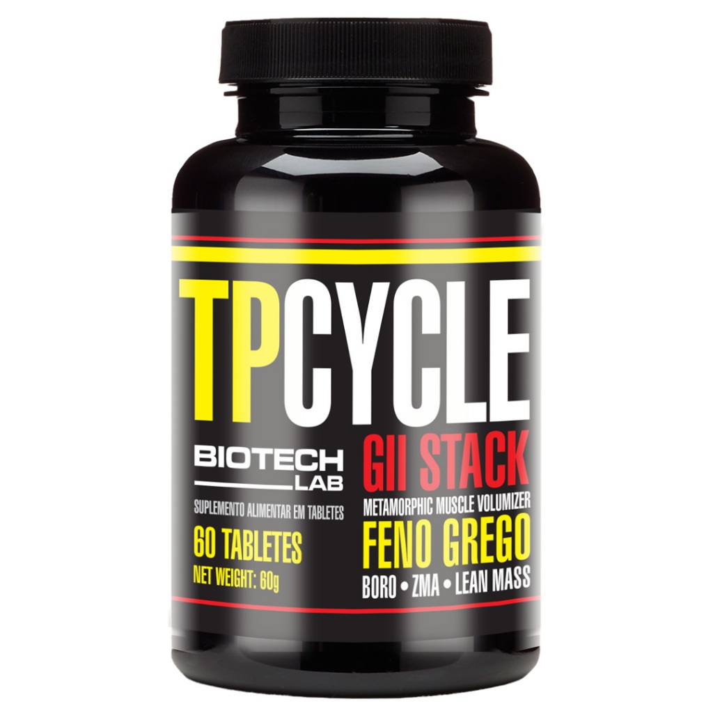 TPCycle 100% Natural - Feno Grego, Boro, ZMA, Vitaminas e Minerais - 60 ...