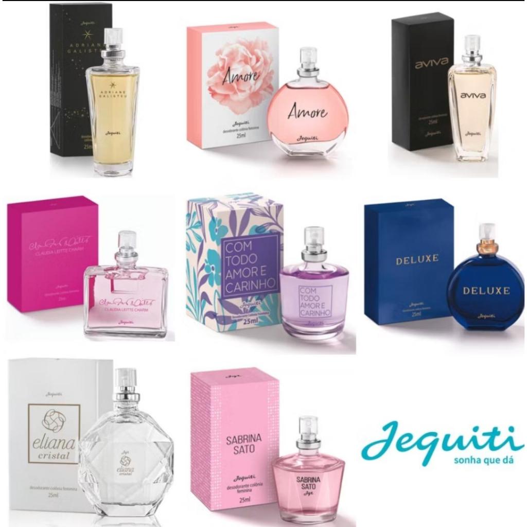 Perfumes miniatura Jequiti Fragrâncias 25ml | Shopee Brasil