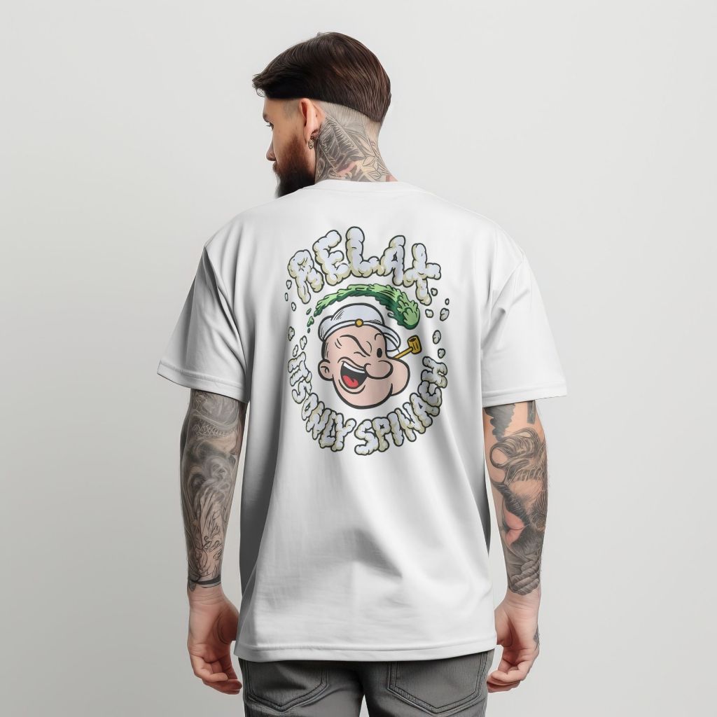 Camiseta Masculina Popeye Relax Vários Modelos T-shirt 100% Algodão ...