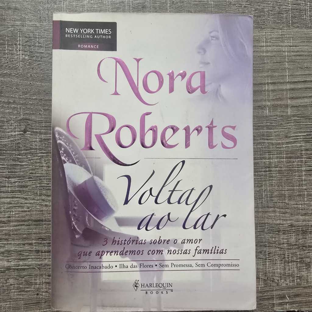 Livro Volta ao Lar | Nora Roberts | Shopee Brasil