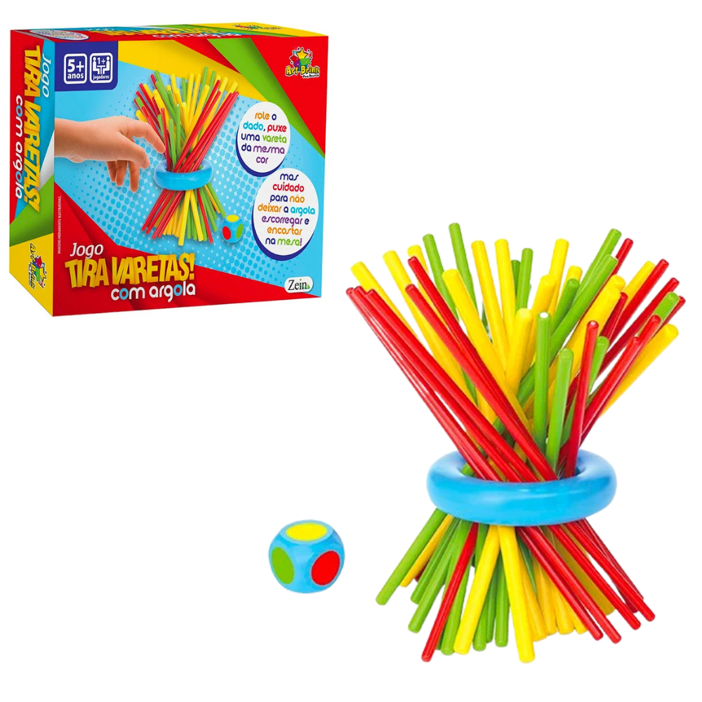 Jogo desafio das varetas mini tira vareta art brink | Shopee Brasil