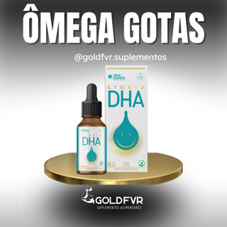 ÔMEGA DHA GOTAS TRUE SOURCE 30ML - GOLDFVR | Shopee Brasil