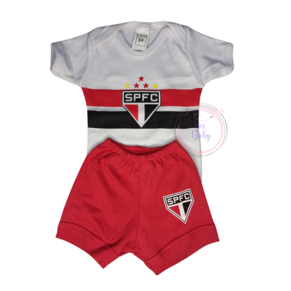 Body Bebe Mesversario Infanti Times Futebol | Shopee Brasil