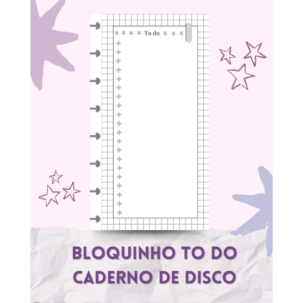 Bloco To Do List - Lista a Fazer - checklis - Caderno de Discos ...