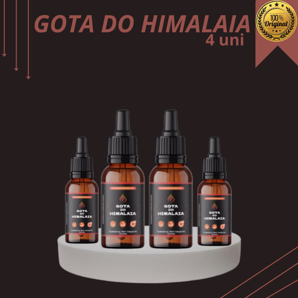 Gota do Himalaia 30ML ORIGINAL - ENVIO IMEDIATO DA LOJA OFICIAL - 4 Frasco | Shopee Brasil