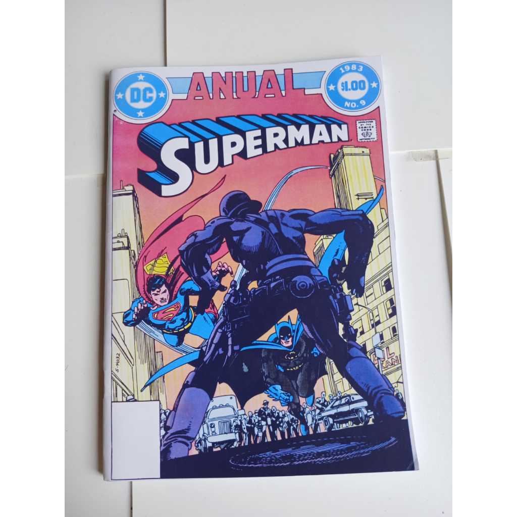 SUPERMAN ANUAL Nº 9 (fac-simile Inédita No Brasil) | Shopee Brasil