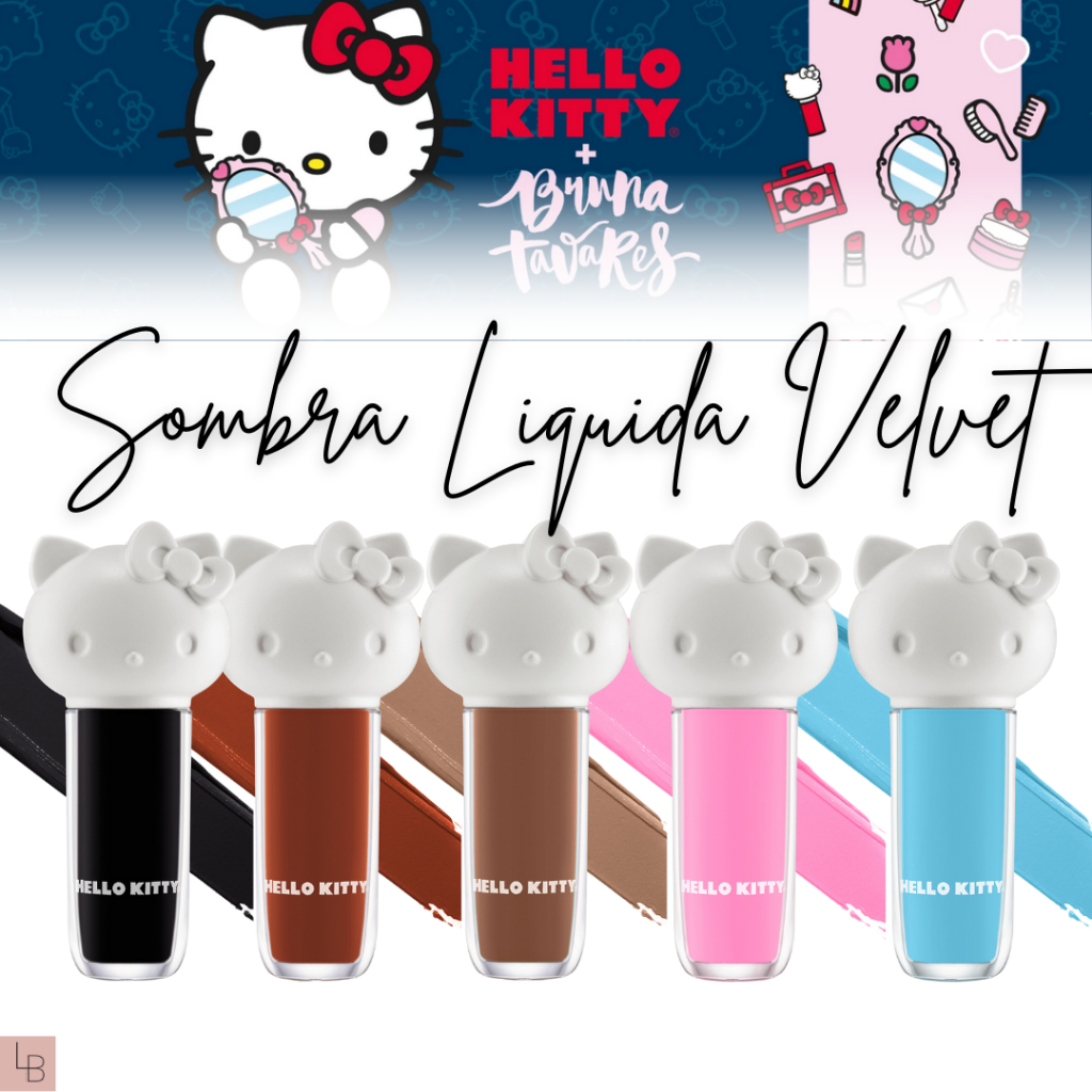 Sombra Liquida Hello Kitty Bruna Tavares Edição Limitada ORIGINAL BT ...