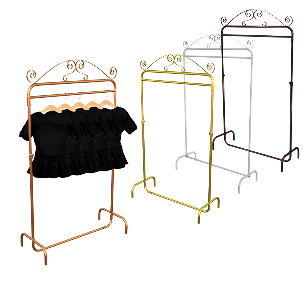 Arara Vintage Rose Gold Modelo De Chão E Ájustavel | Shopee Brasil