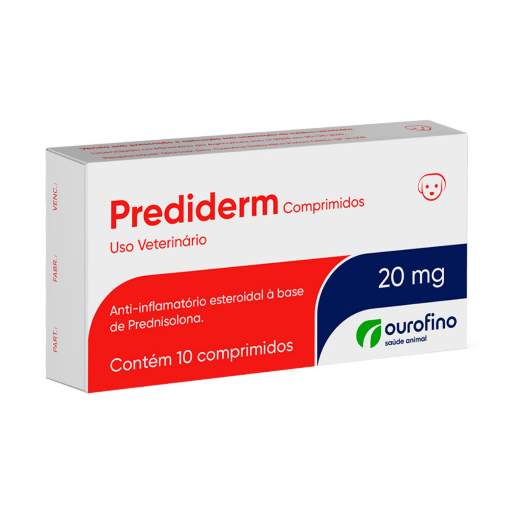 Prediderm 20mg 1 Blister Com 10 Comprimidos | Shopee Brasil