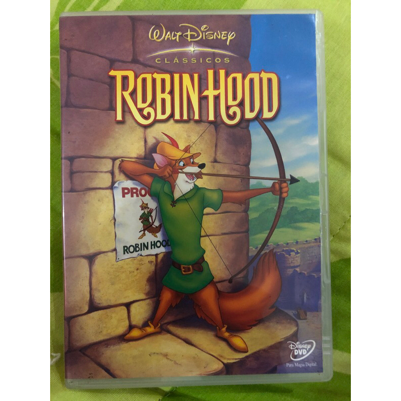 dvd robin Hood Disney | Shopee Brasil