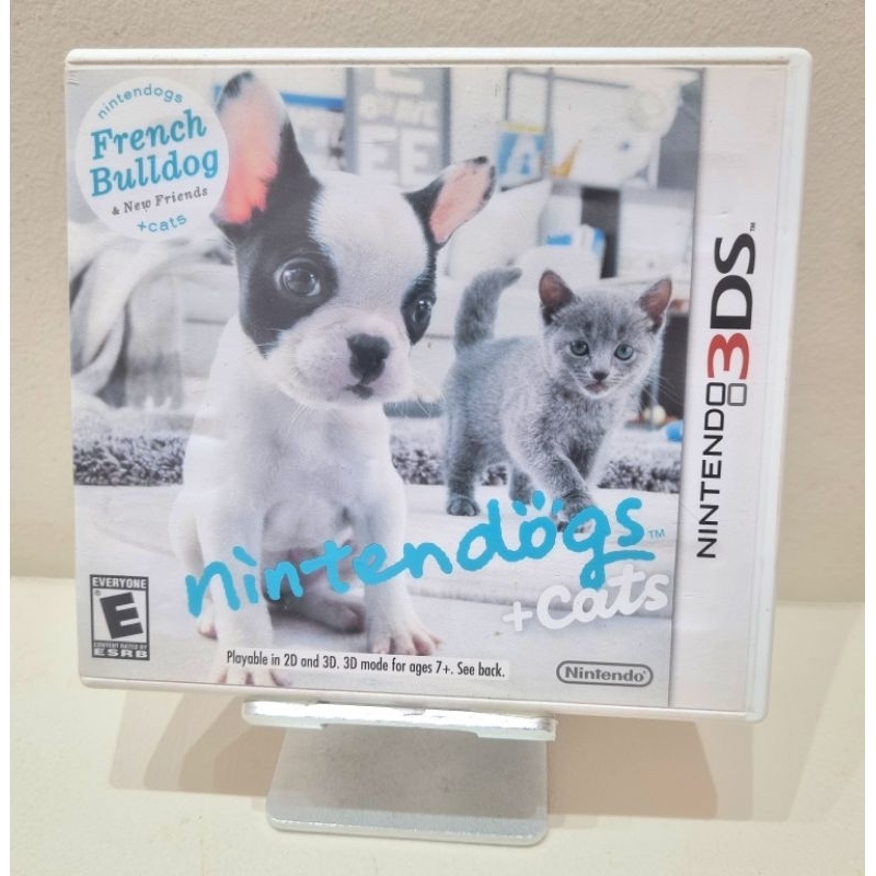 Nintendo Dogs+ Cats Nintendo 3ds | Shopee Brasil