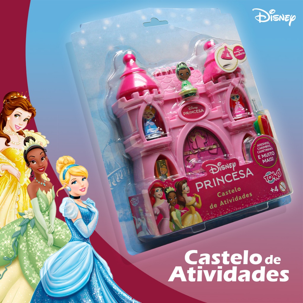 Kit Atividade Castelo das Princesas Disney: Mergulhe em uma diversão ...