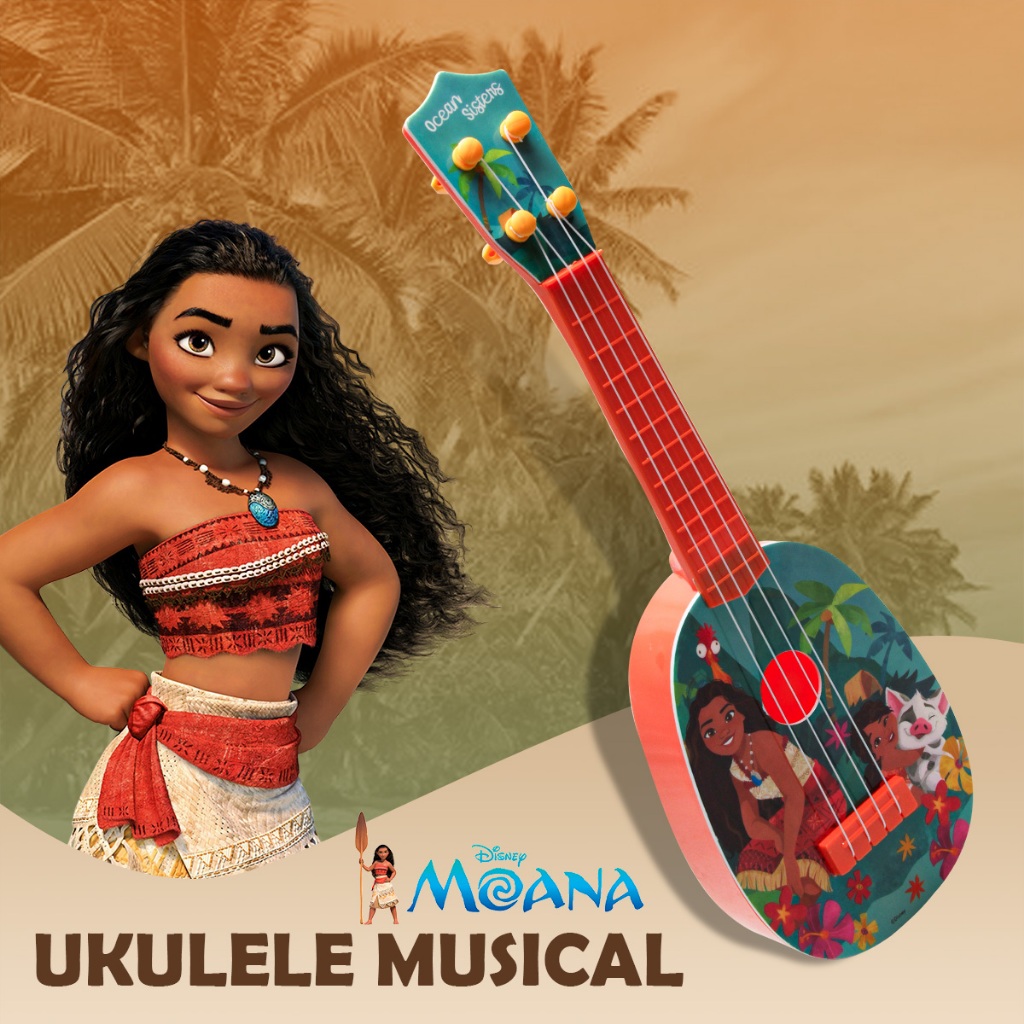 Ukulele Musical Moana Disney: Muita diversão e música encantada para ...
