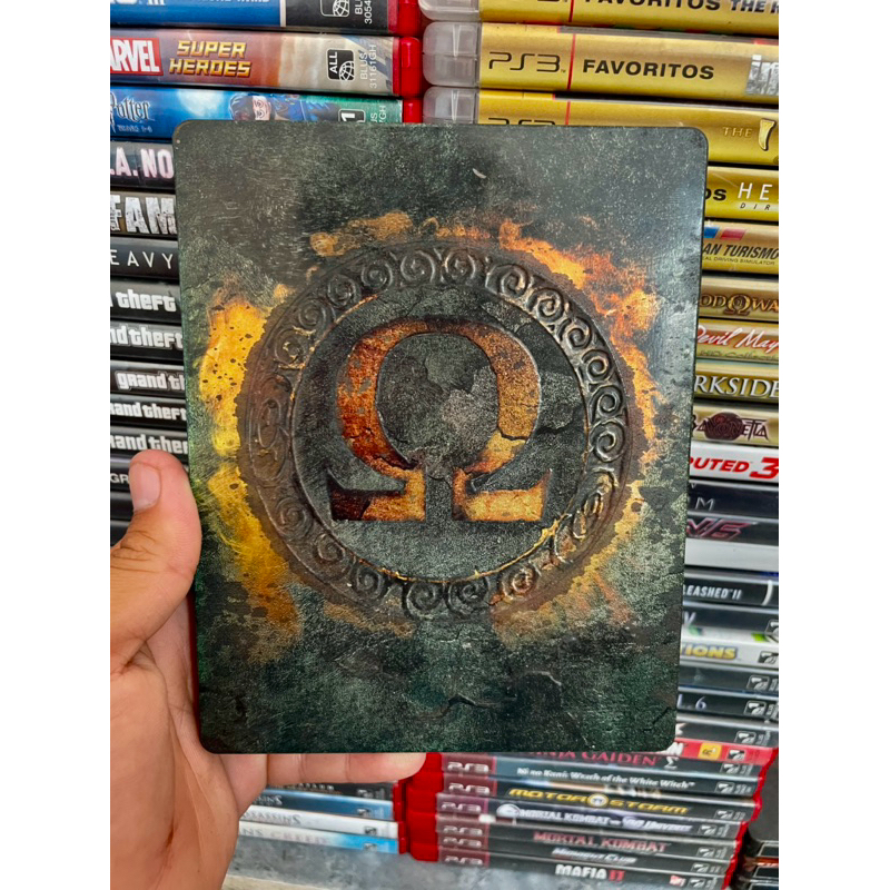 Steelbook God Of War Omega Collection PS3 | Shopee Brasil